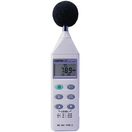 Type II Sound level meter Center CE-320 – ECEFast NZ Ltd