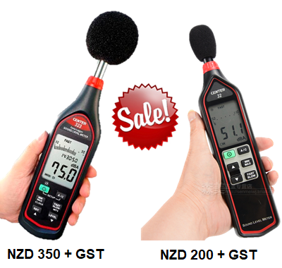 Sound level meter Center 32, Center 323 – ECEFast NZ Ltd